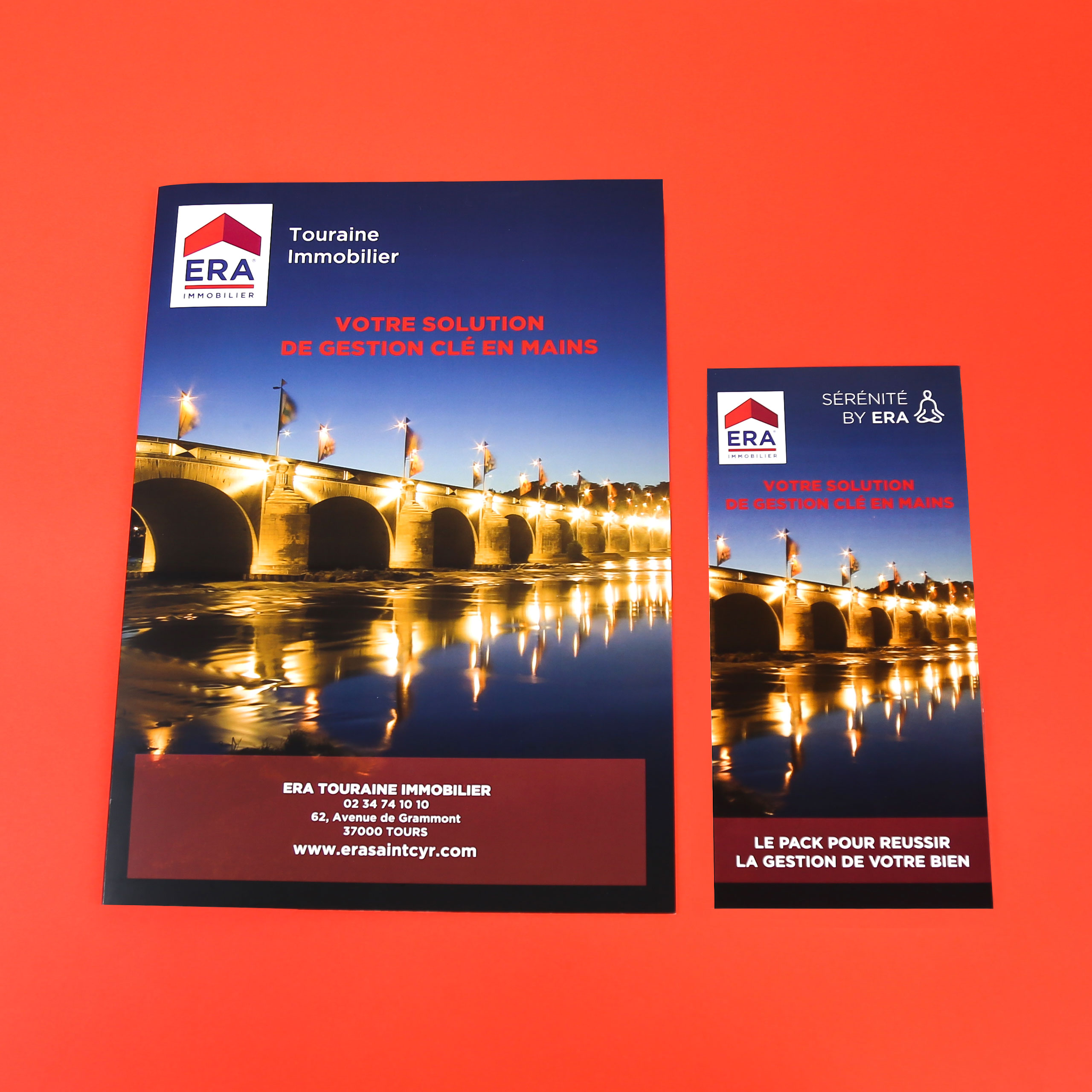 ERA AVENIR immobilier - Plaquette - Bérengère Denfert Graphiste Freelance